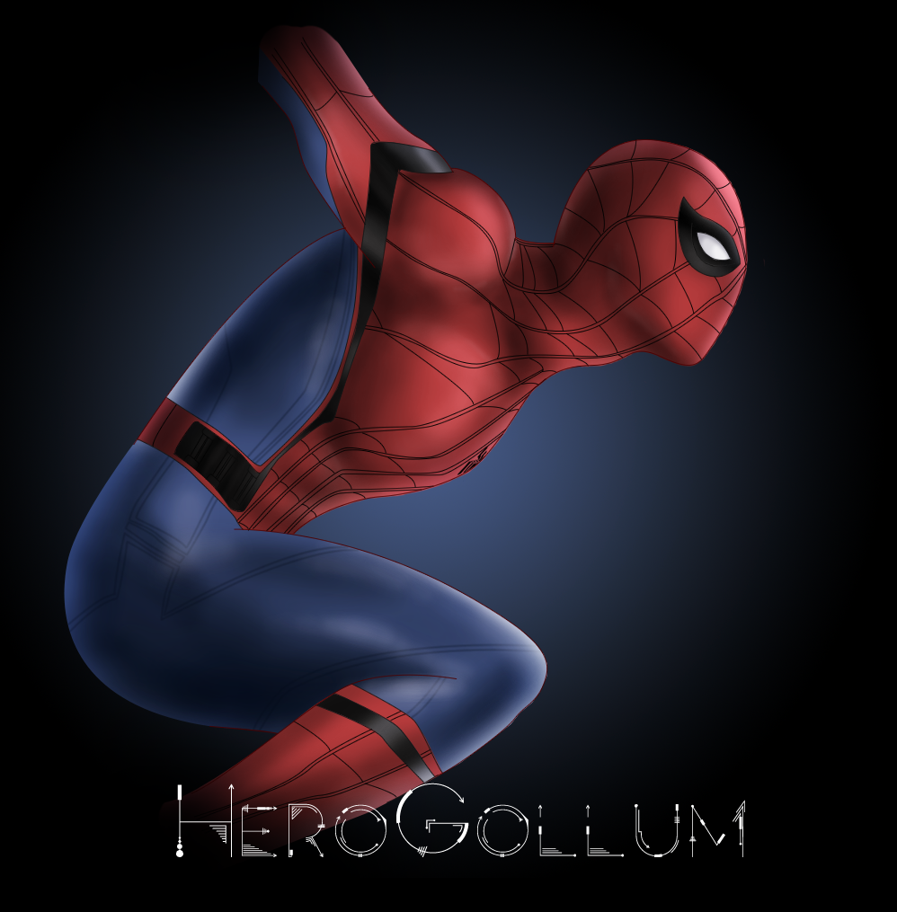 Spider Man Homecomingcivil War Drawing By Herogollum On Deviantart