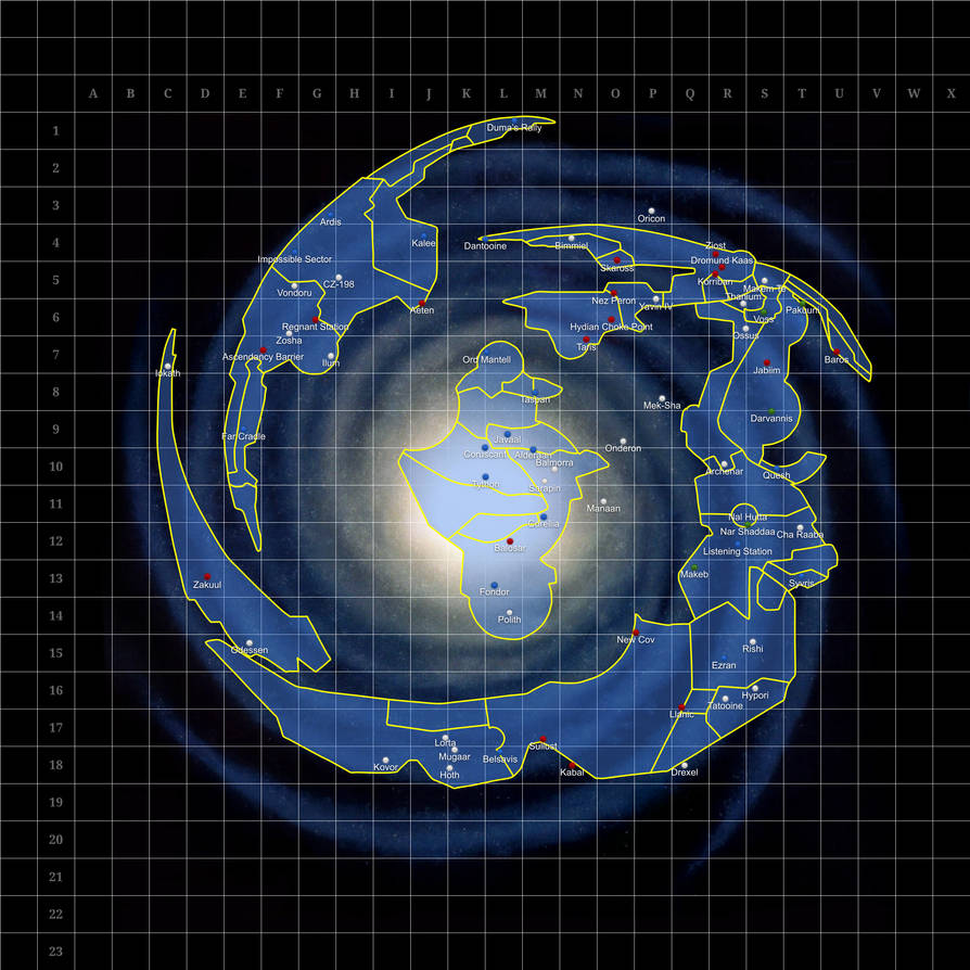 Star Wars The Old Republic Map By Starwarscartographer On Deviantart