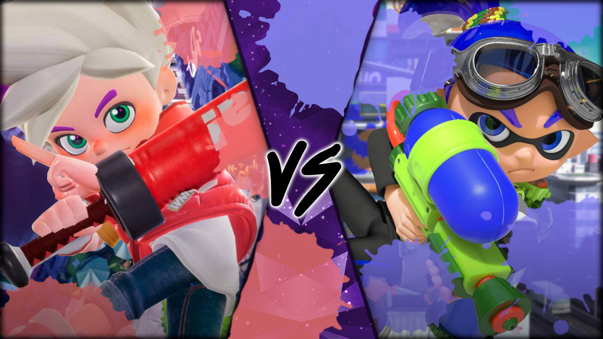 Van Vs Inkling By Megav13 On Deviantart