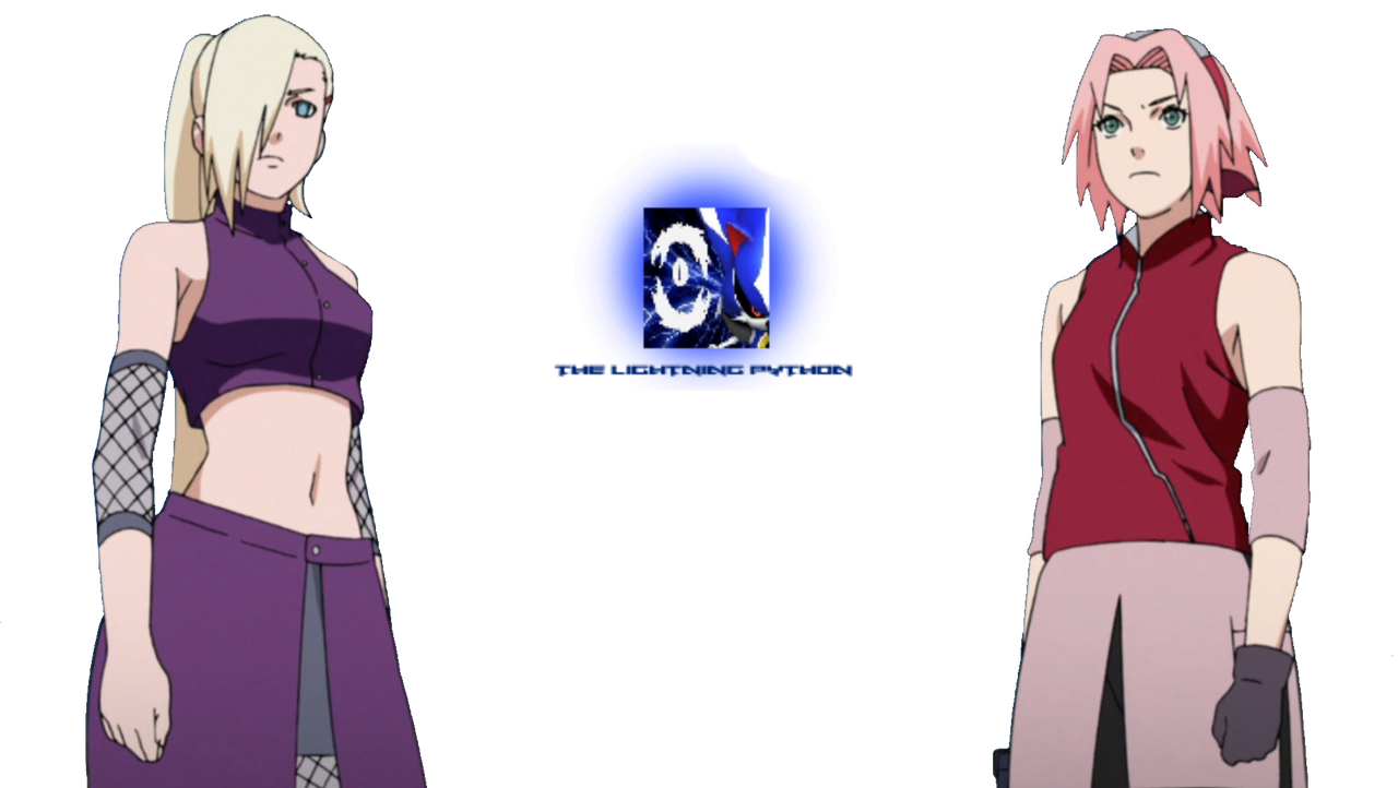 Naruto Shippuden Render Ino And Sakura By Xelectromanx10 On Deviantart