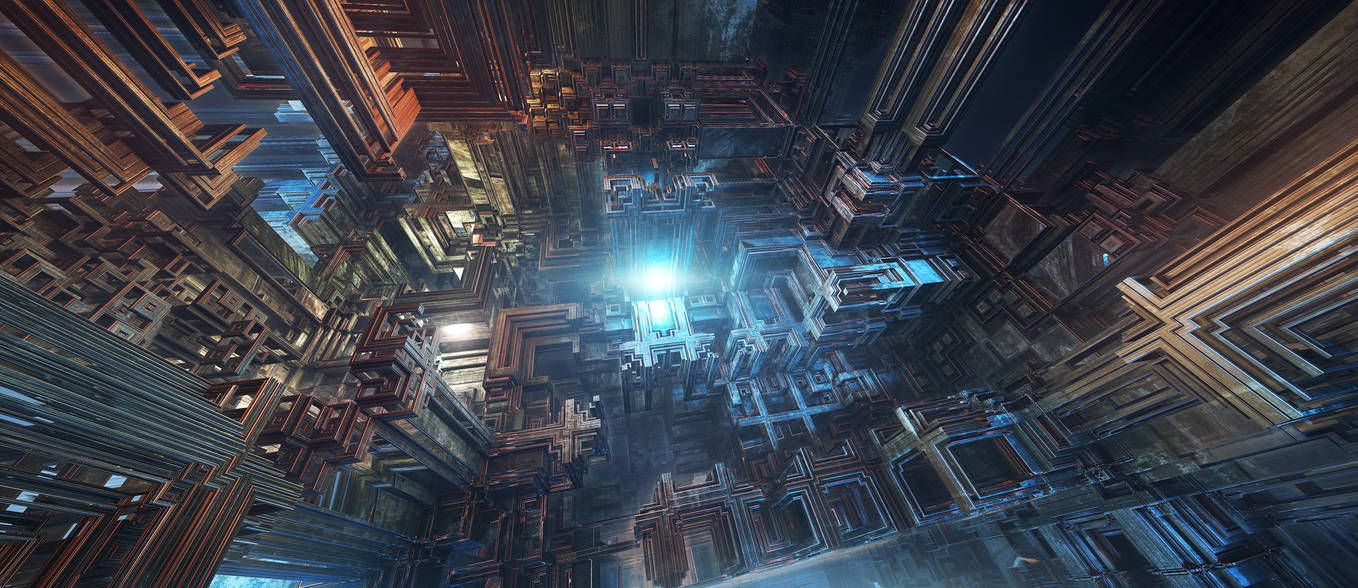 Core Of The Tesseract By Dakonoco On Deviantart