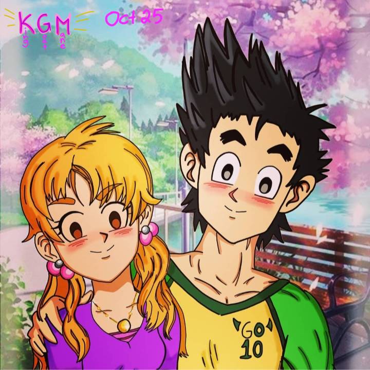 Day At The Park Marron And Goten By King Goatmane On Deviantart