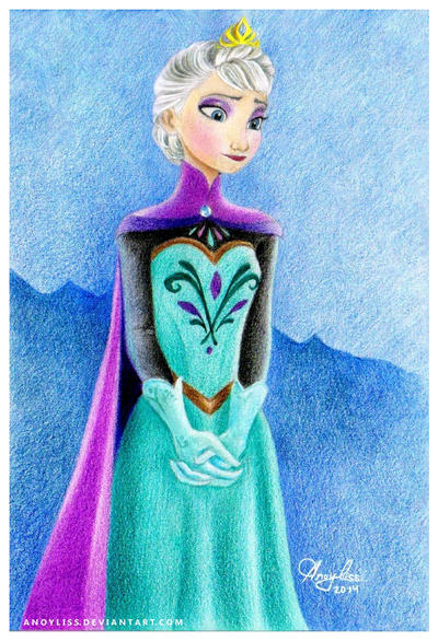 Frozen Queen By Anoyliss On Deviantart