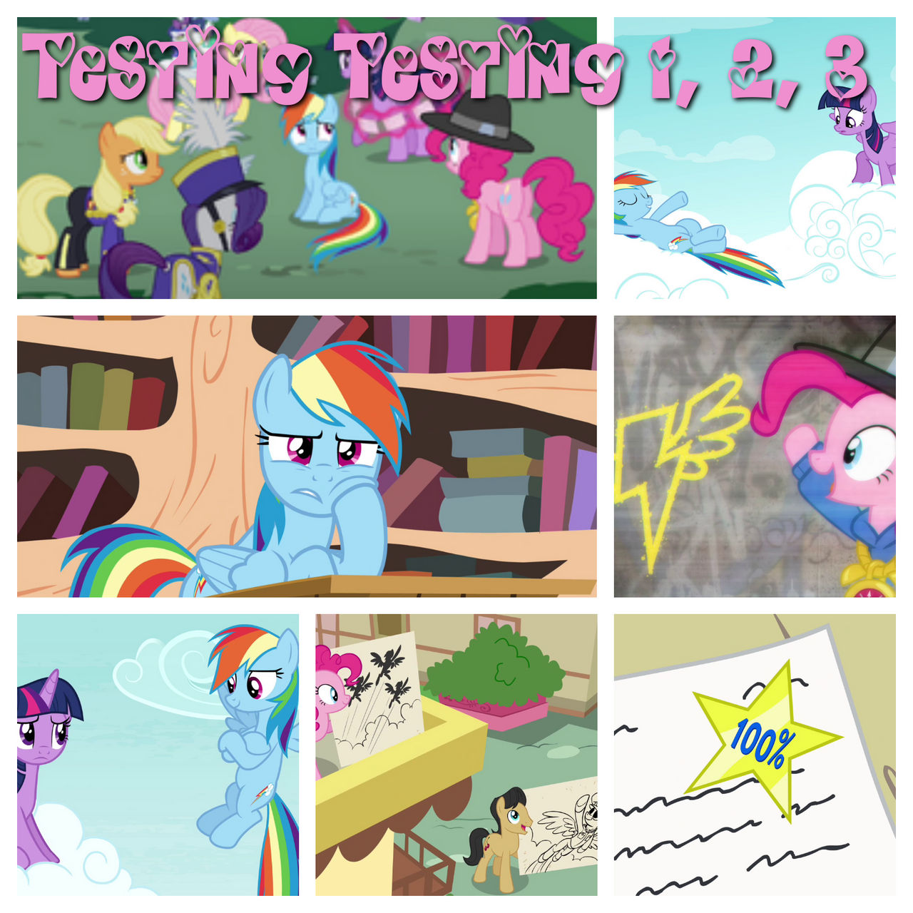 Mlp Fim Testing Testing 1 2 3 By Xxxkayceejrxxx On Deviantart