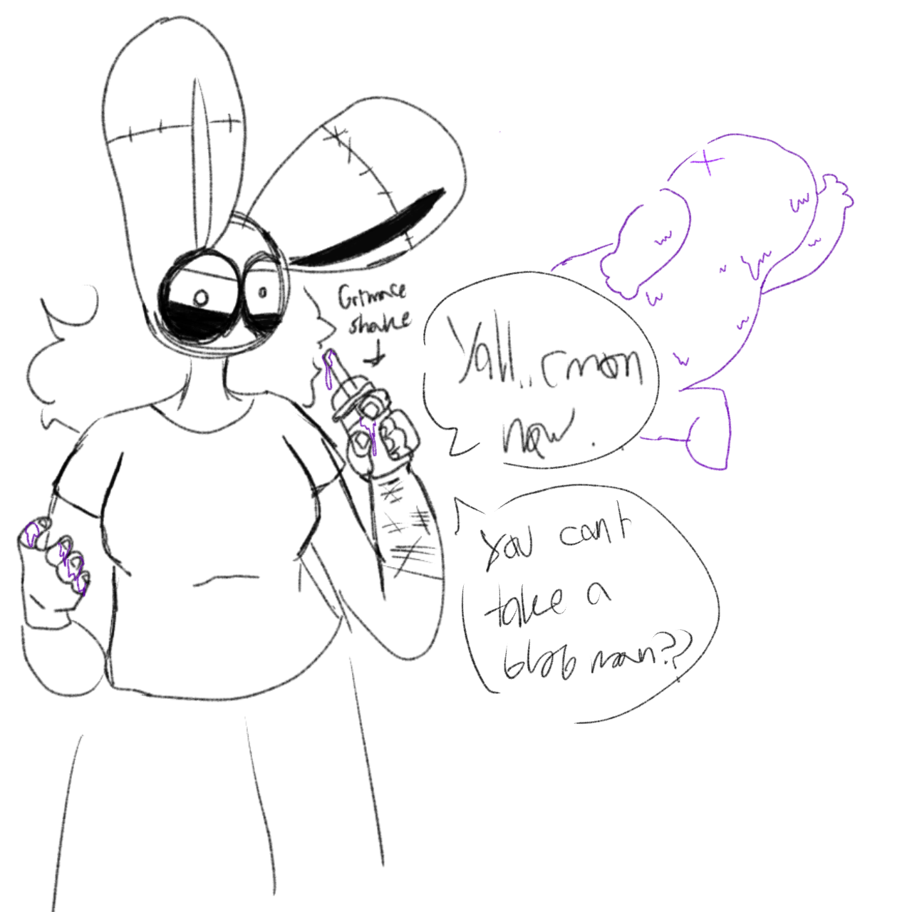 Grimace Shake Nonsense By F Cel3ss On Deviantart