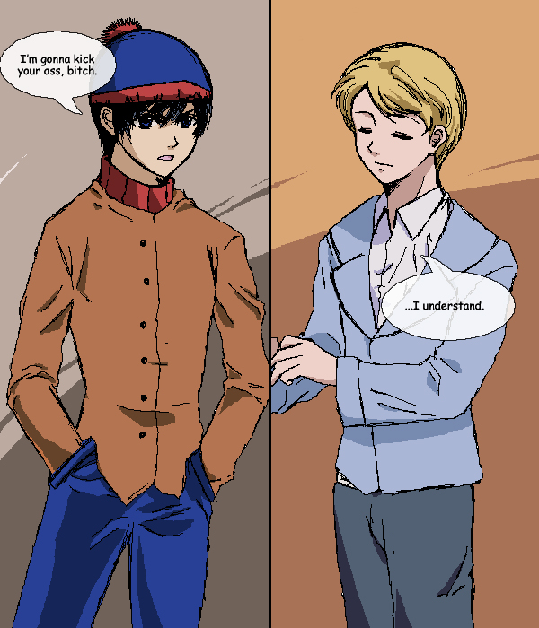 Southpark: Stan and Gary by saibanran on DeviantArt