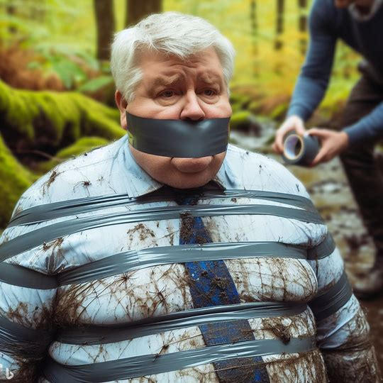 Duct Tape And Gagged Business Man By Jake32141 On Deviantart