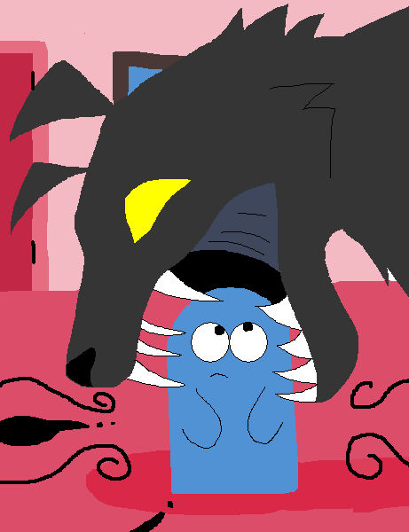 bloo meet fluffy by timmy-gost on DeviantArt