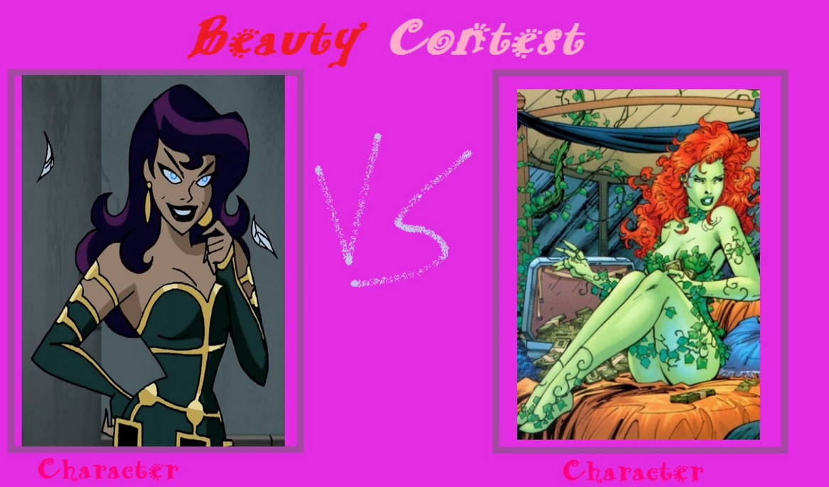Circe Vs Poison Ivy In Batman Hush Style By Sanjij93 On Deviantart