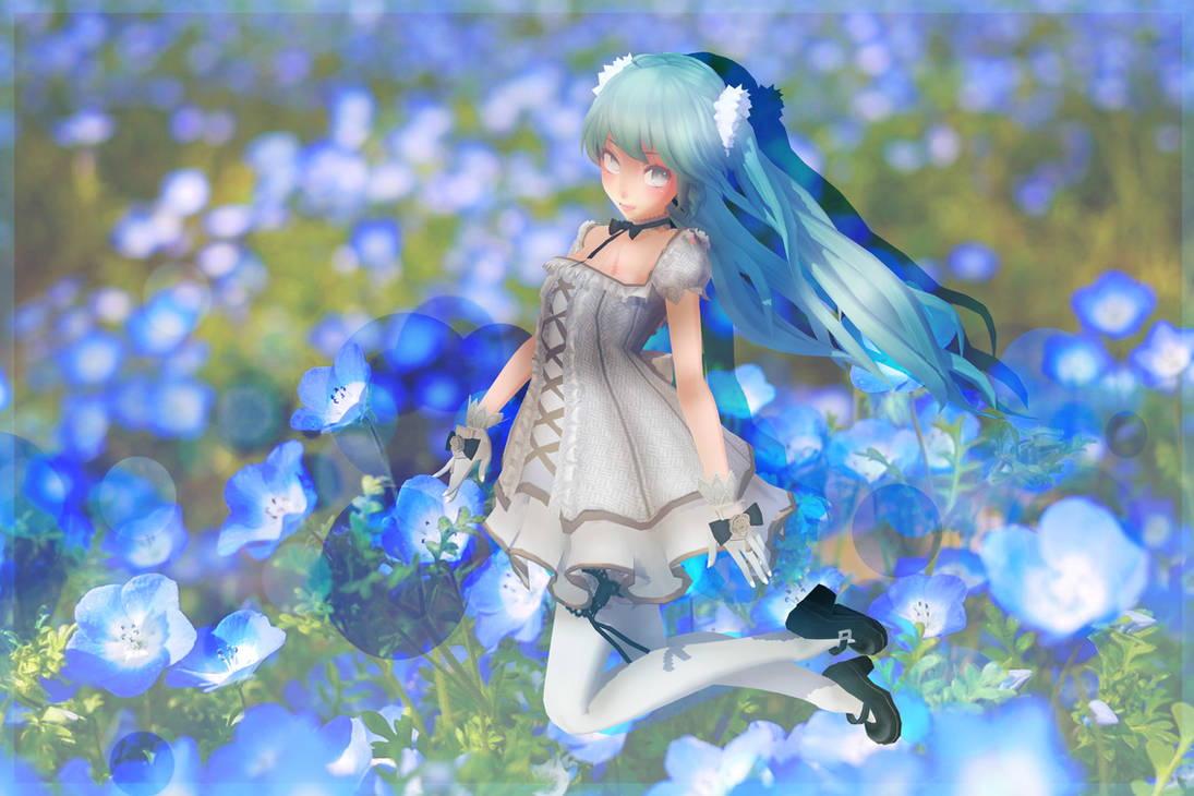 Mmd Among The Blue By Rilianne On Deviantart