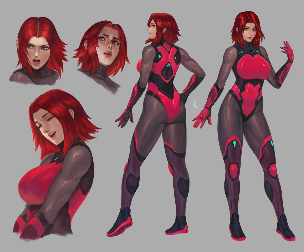 Mecha Pilot Undersuit By Denn18art On Deviantart