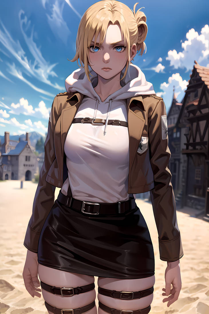 Annie Leonhart Attack On Titan By Smaniaarts On Deviantart
