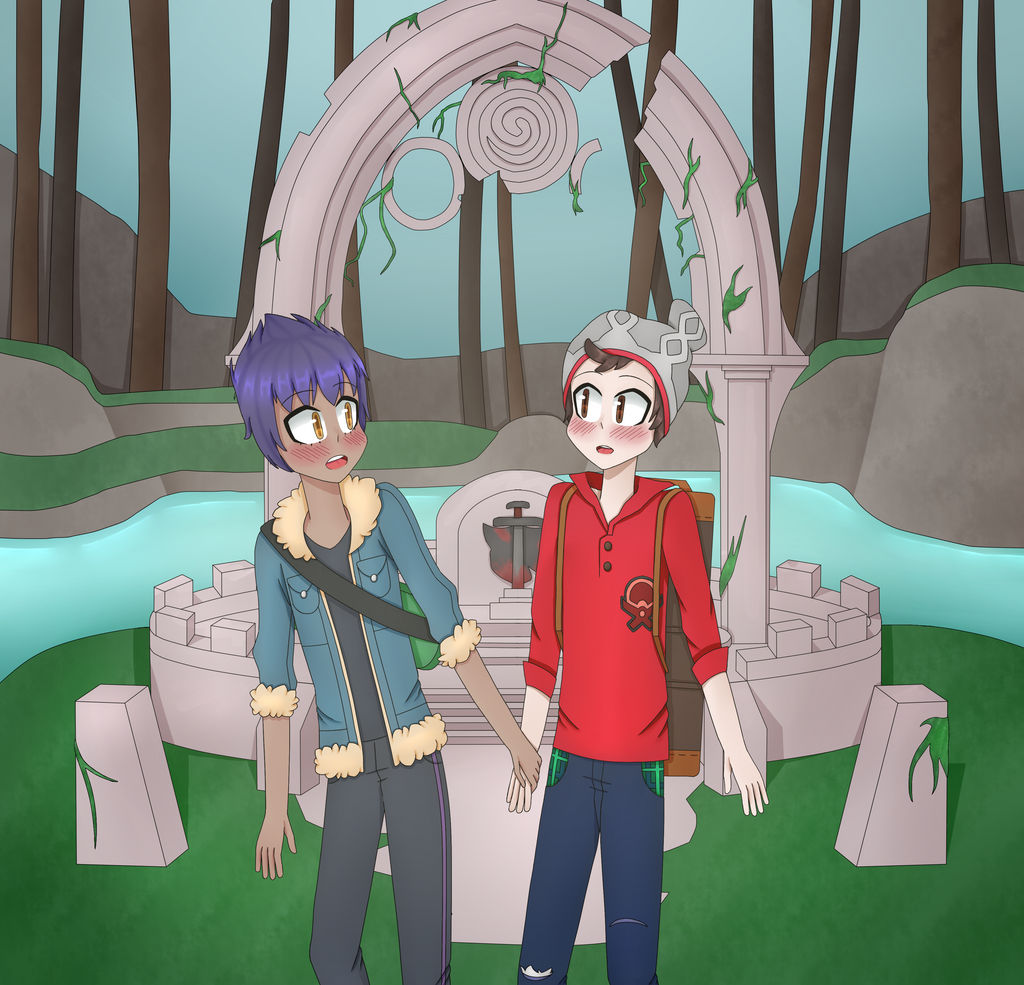 Pokemon Hop X Victor By Rentheglitch On Deviantart