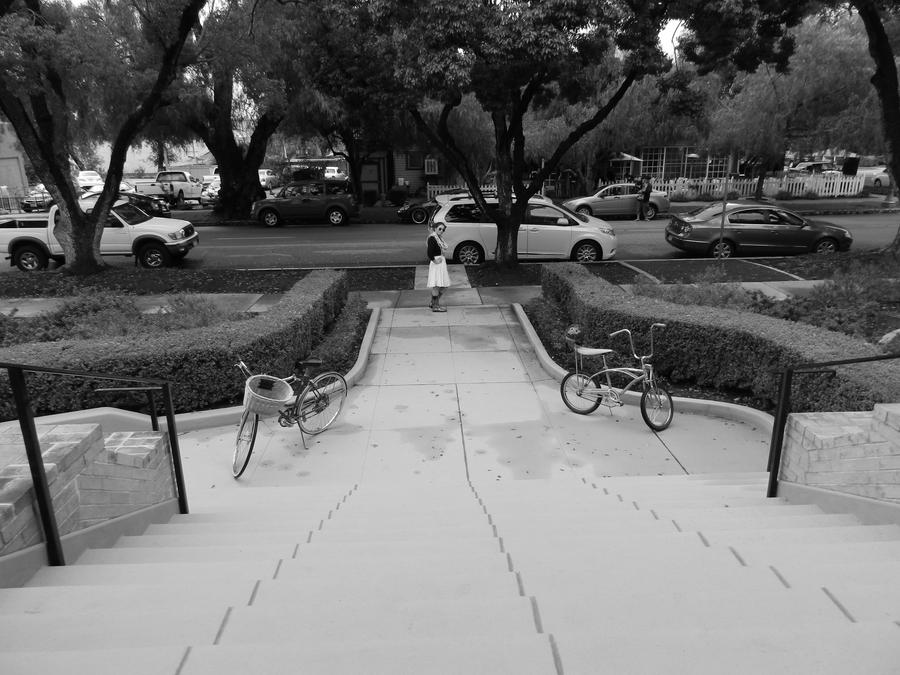 Two Bikes One Girl By Headphonesgirl On Deviantart
