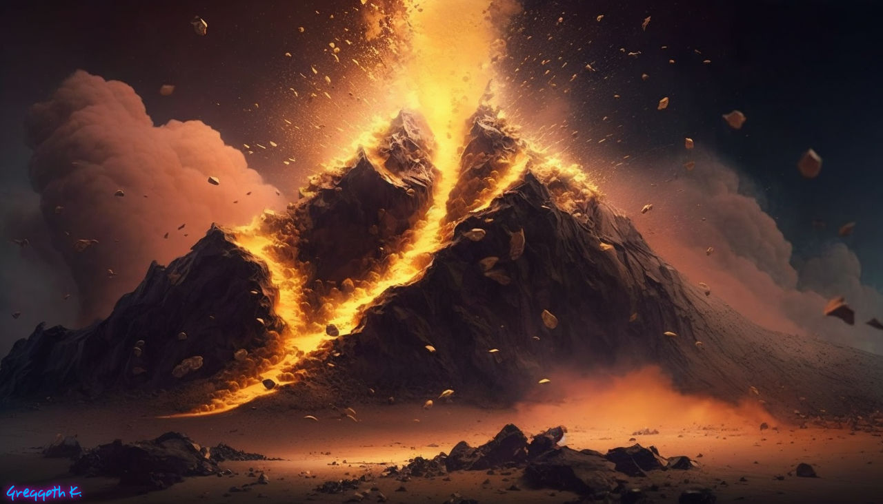 Eruption By Greggoth On Deviantart