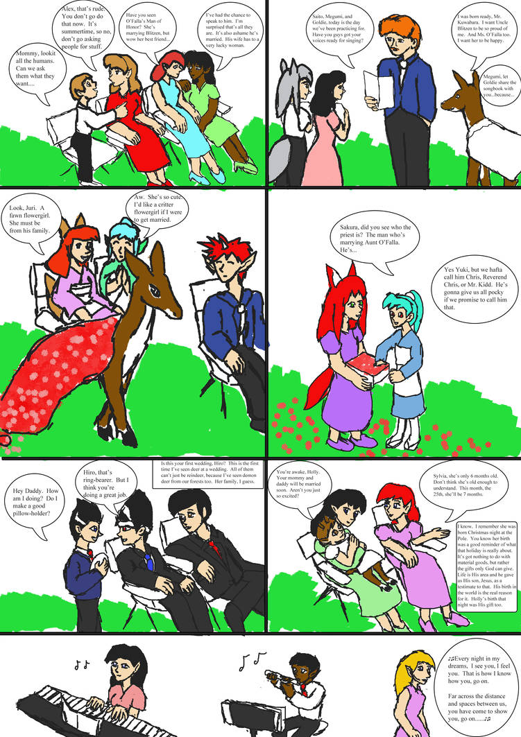 Wedding Of Ofalla And Blitzen 2 By Shizuru Minamino On Deviantart