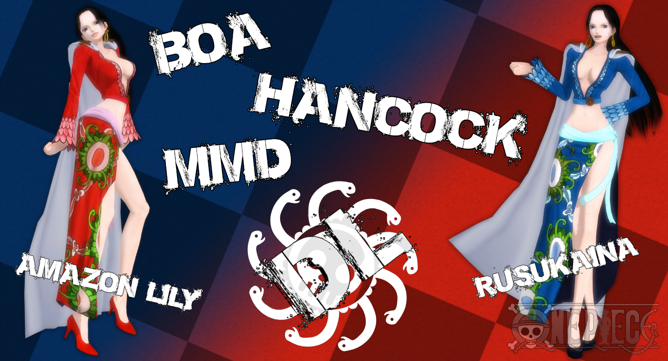 Mmd Boa Hancock Amazon Lily And Rusukaina Dl By Friends4never On Deviantart