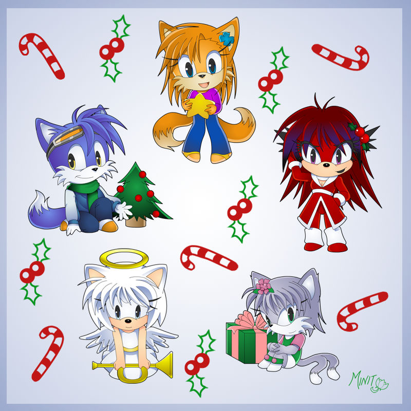 Furry Xmas 2006 - Gift Art by minit on DeviantArt