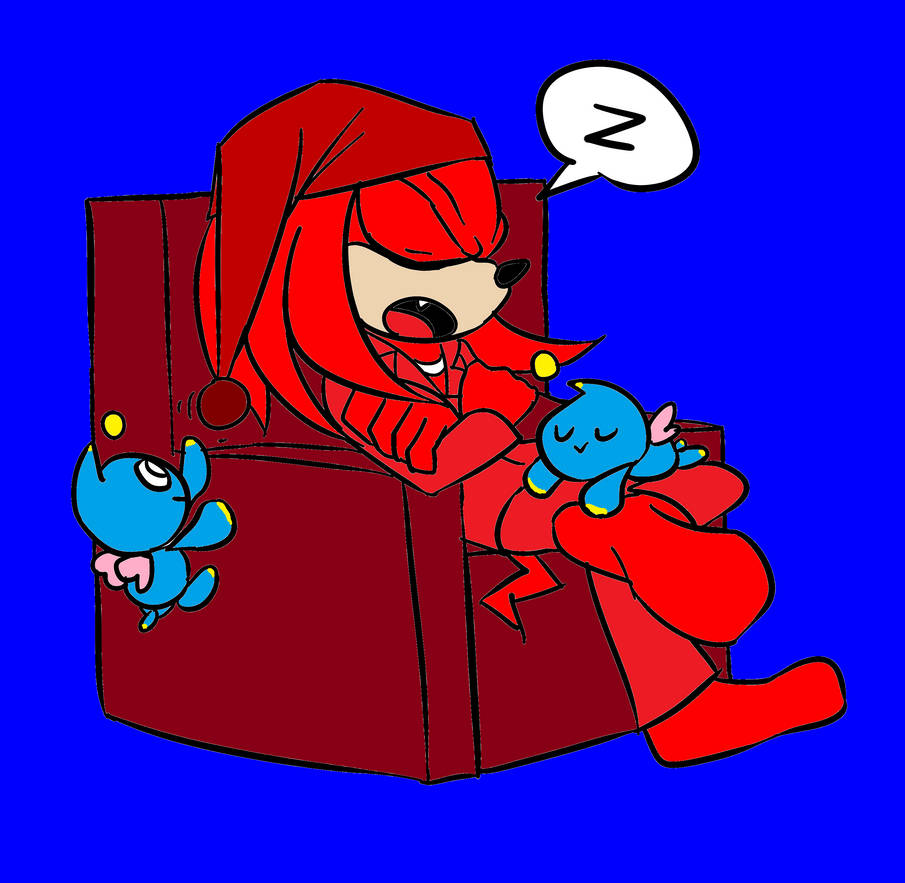 Snoozing Knux Collab by SonicAndTailsfan64 on DeviantArt Snoozing Knux Collab by SonicAndTailsfan64 on DeviantArt