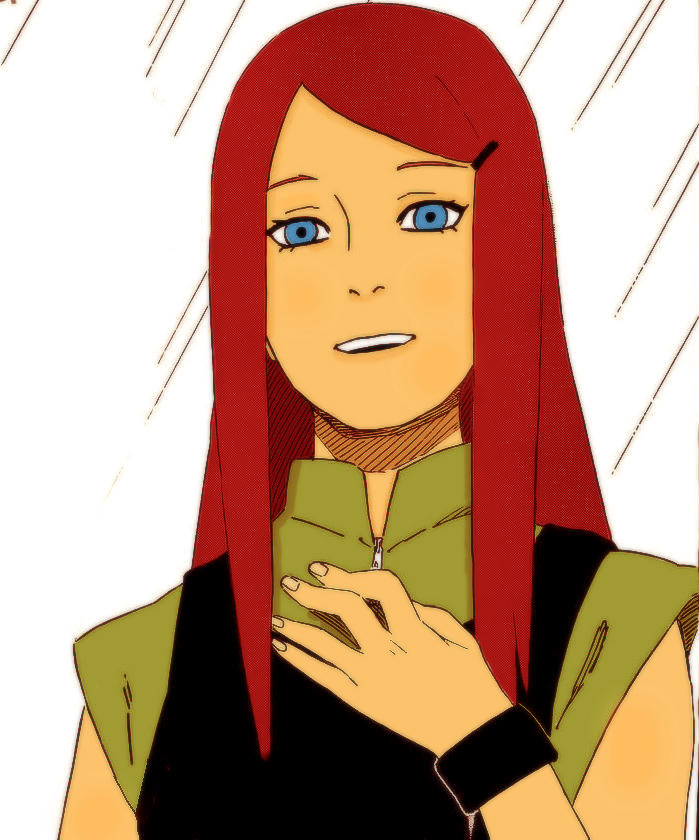 Kushina Color By Naborbon On Deviantart