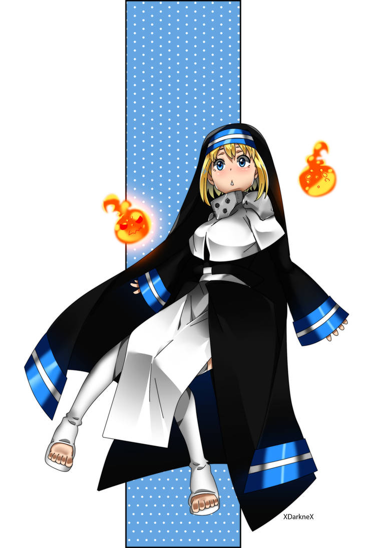Fire Force Iris By Xdarknex On Deviantart