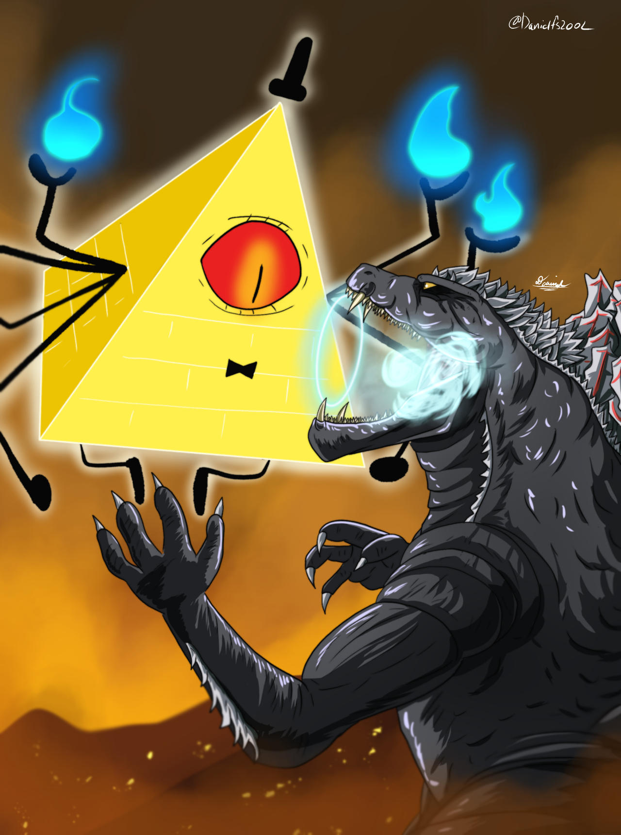 Bill Cipher Vs Godzilla Ultima by Danielfs5 on DeviantArt Bill Cipher Vs Godzilla Ultima by Danielfs5 on DeviantArt