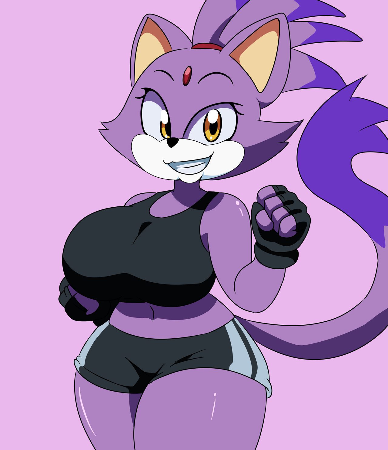 Blaze The Cat By Sagirlthicc On Deviantart