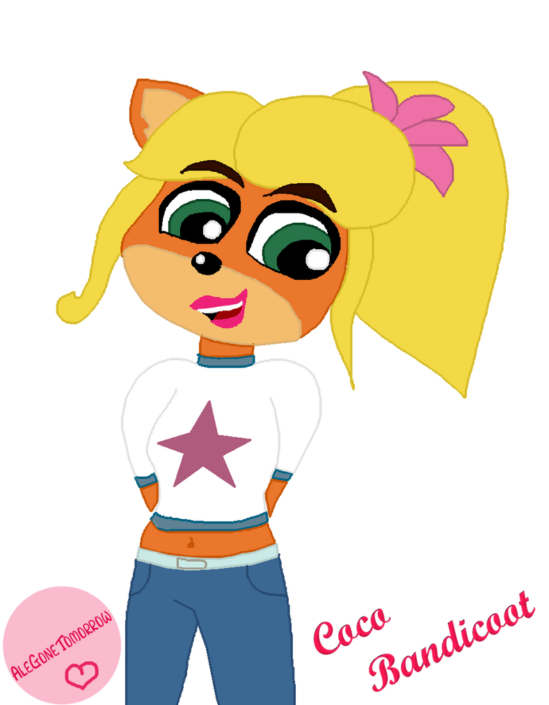 Crash Tag Team Racing Coco Bandicoot By Alegonetomorrow On Deviantart
