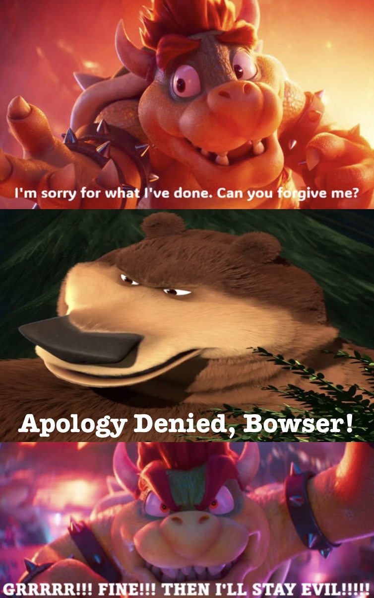 Boog Denies Bowser's apology by B199456 on DeviantArt Boog Denies Bowser's apology by B199456 on DeviantArt