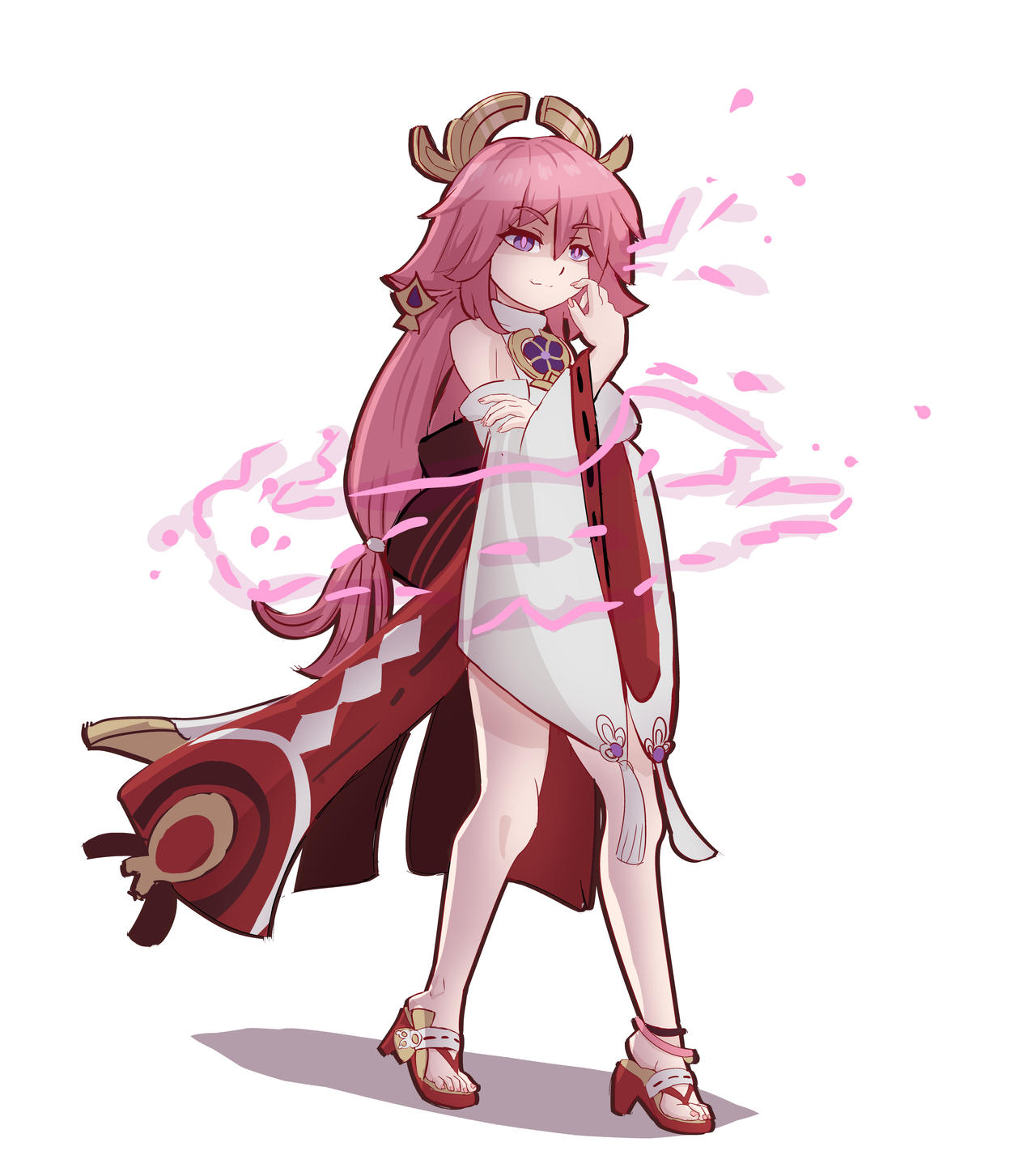 Yae Miko Fanart By Markus Tercero On Deviantart