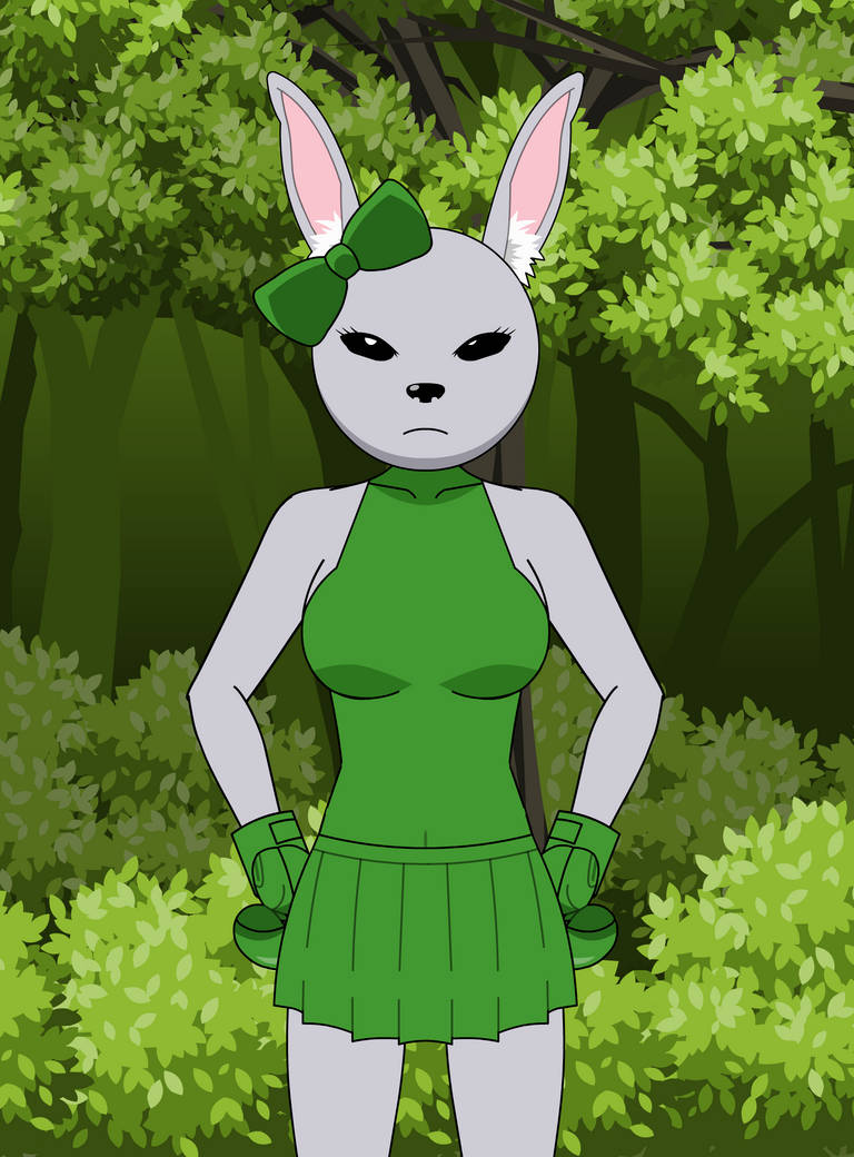 The Grumpy Rabbit By Darkkomet On Deviantart