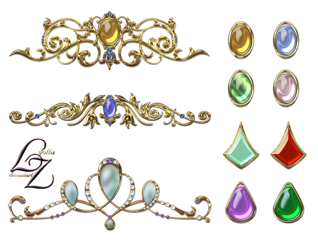 Crown Tiara Gems Lyotta by Lyotta on DeviantArt Crown Tiara Gems Lyotta by Lyotta on DeviantArt