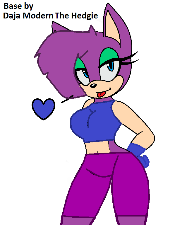 Sonic Female Base P By Dajamodernthehe By Fniaeevee44 On Deviantart