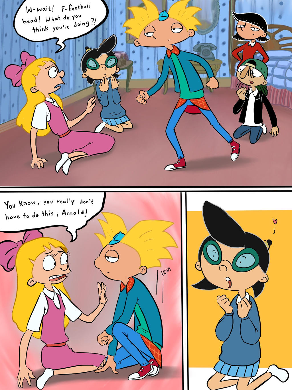 Hey Arnold Spin The Bottle Pg10 By Ingridochoa On Deviantart