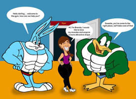 Brenda In The Gym By Lordcompressor On DeviantArt brenda-in-the-gym-by-lordcompressor-on-deviantart