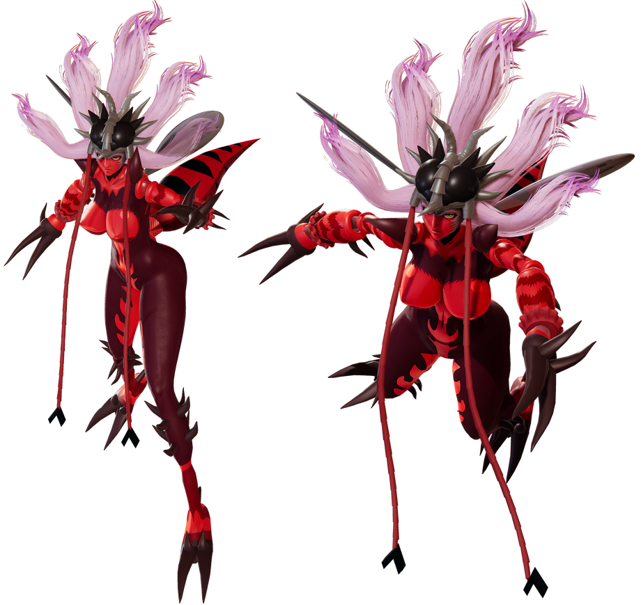 Awaken Mosquito Girl Model By Diegoeric1995 On Deviantart
