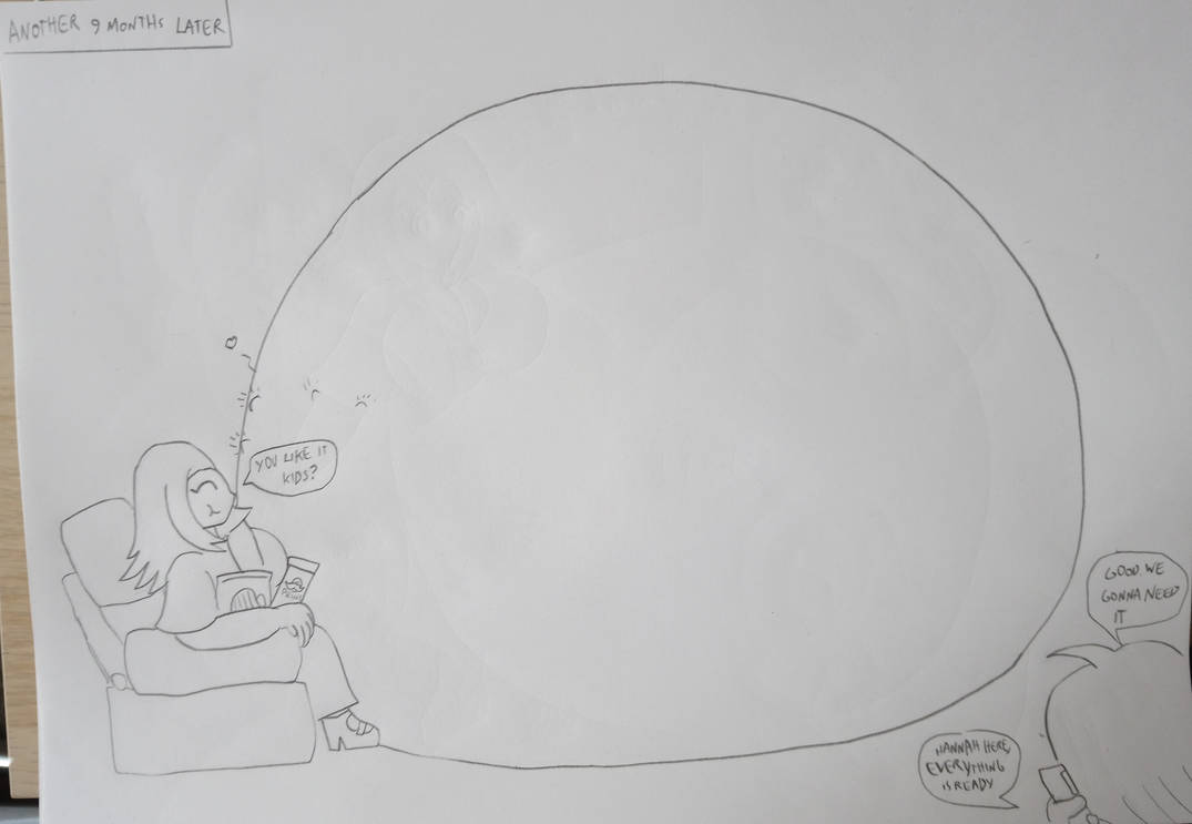 Fiona Has Overdone Herself 11 By Bellyfetishism On Deviantart