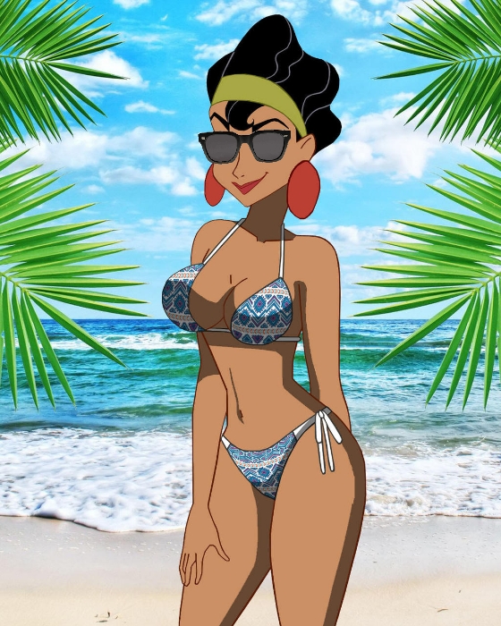 Chicha In A Bikini With Sunglasses By Dyneal On Deviantart