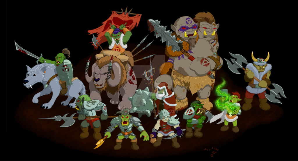 Cute Monsters Orc By Erez On Deviantart