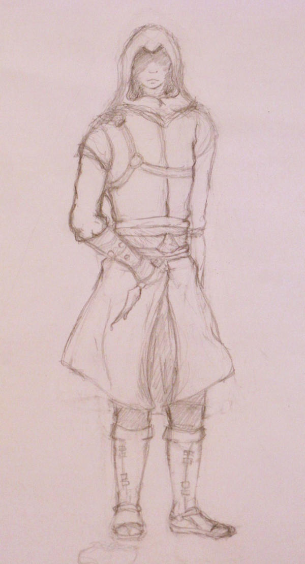 Assassin Sketch By Crazymarry On Deviantart