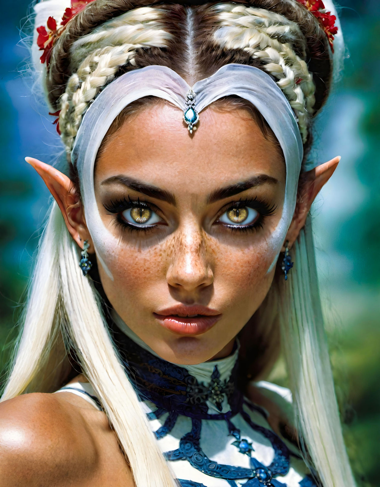 Elven Queen By Johnblackwater On Deviantart