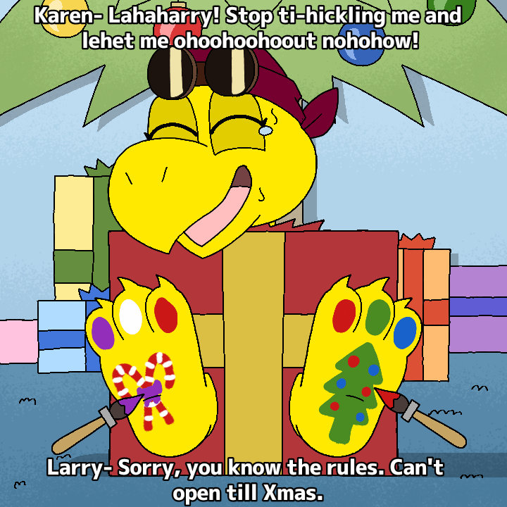 Commission Karen Tickle Present By Lillyluvmonster On Deviantart
