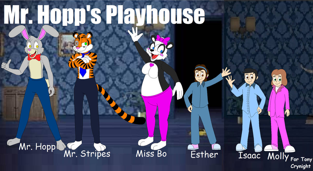 Mr Hopps Playhouse Tony Crynight Style By Furricanewindpower On Deviantart