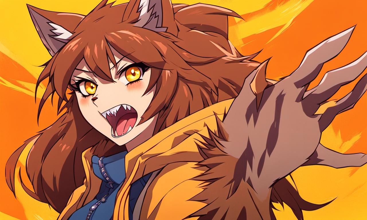 Anime Megan Werewolf 2 By Refuse2losedawooz On Deviantart