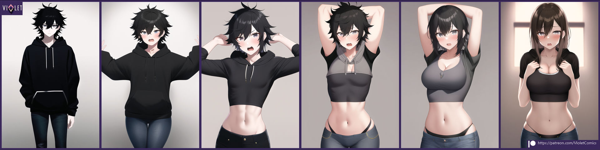 Lighten Up Tg Transformation By Izzyviolet On Deviantart