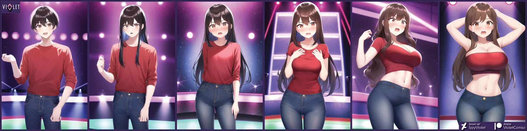 Another Gameshow Tg Transformation By Izzyviolet On Deviantart