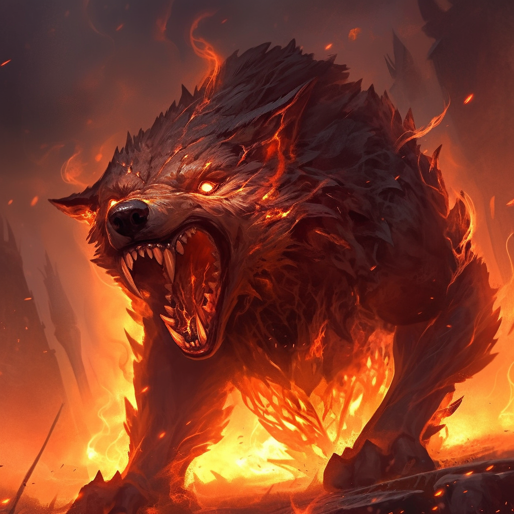 Hell Hound by greenbeedrill888 on DeviantArt Hell Hound by greenbeedrill888 on DeviantArt