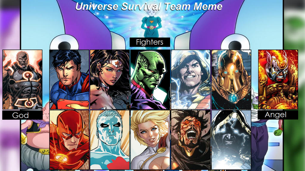 Universe Survival Team - DC Universe by Simbiothero on DeviantArt Universe Survival Team - DC Universe by Simbiothero on DeviantArt