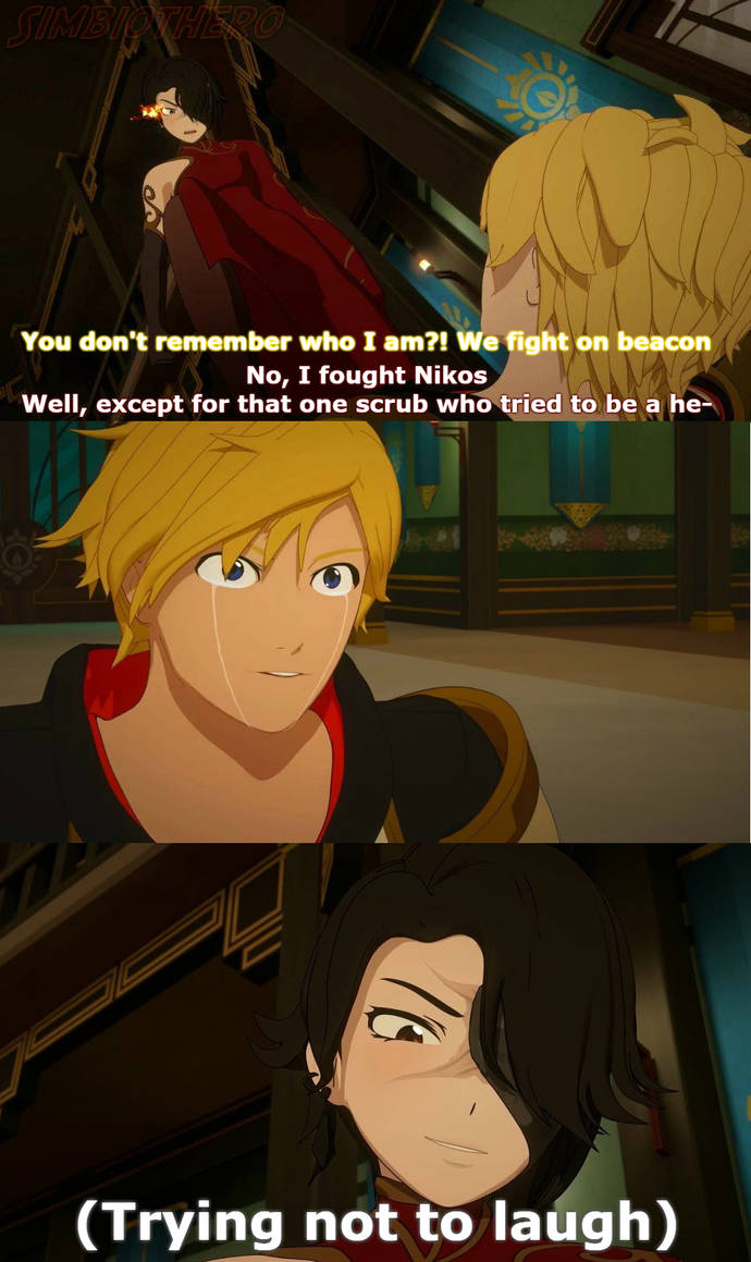 Cinder Vs Jaune By Simbiothero On Deviantart