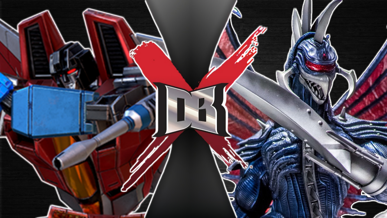 DBX: Starscream vs Gigan by Simbiothero on DeviantArt DBX: Starscream vs Gigan by Simbiothero on DeviantArt